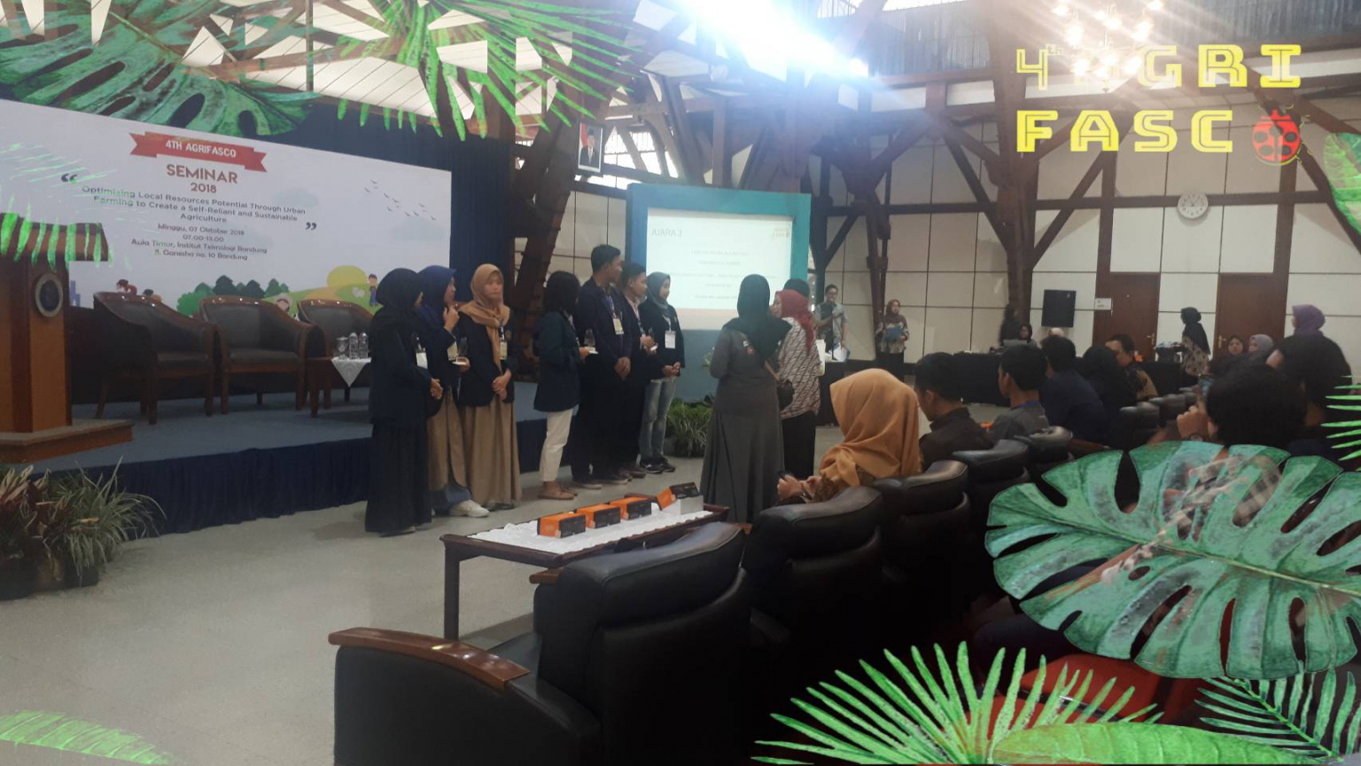 4th Agrifasco : Pengembangan Komoditas Lokal melalui Urban Farming - Sekolah Ilmu dan Teknologi ...