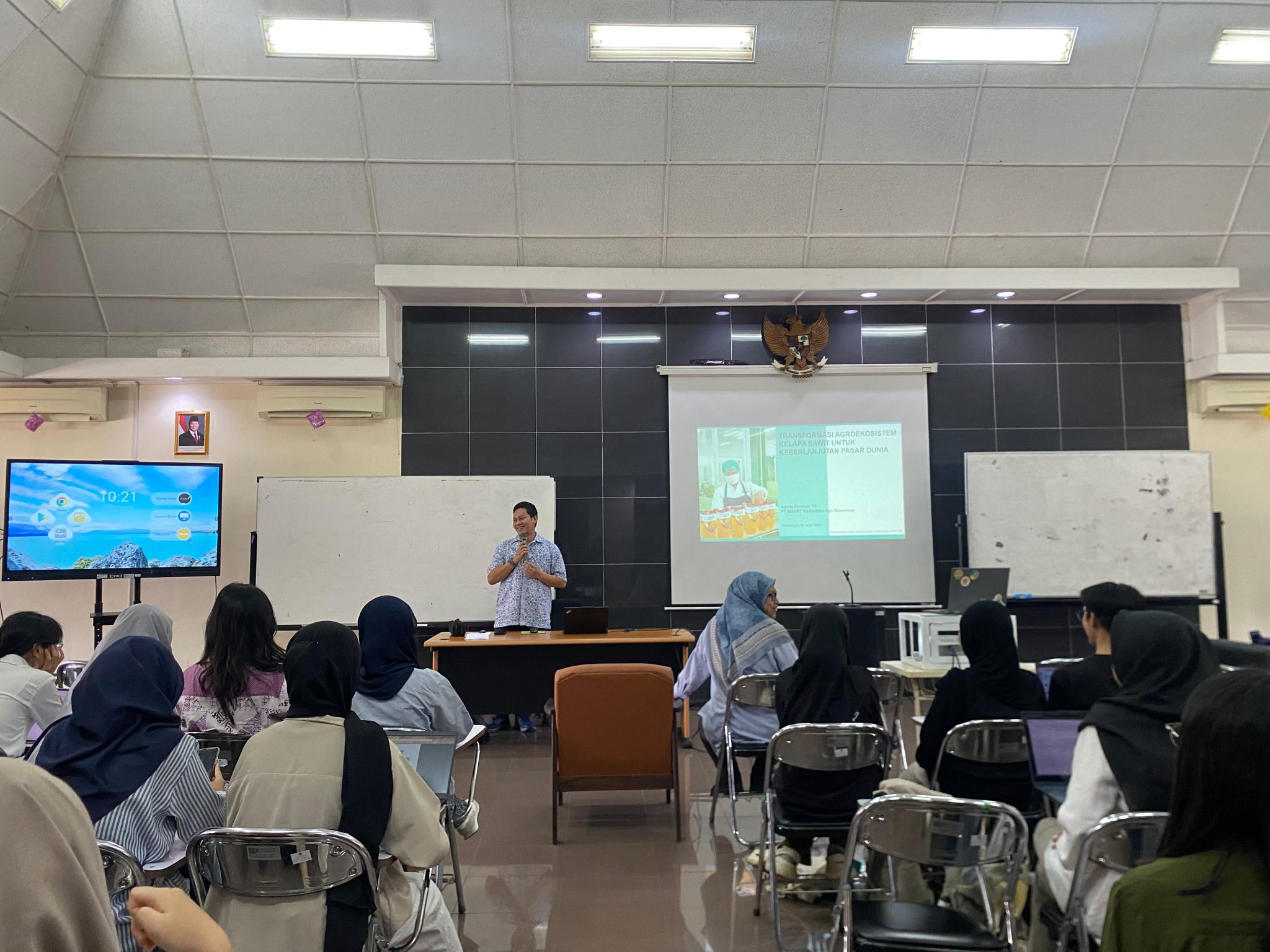 Kuliah Tamu Rekayasa Pertanian SITH ITB Bahas Transformasi Agroekosistem Kelapa Sawit untuk ...